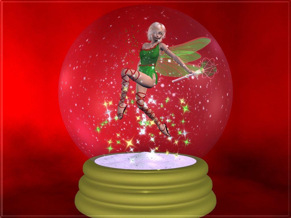 Christmas Fairy Wallpapers - Top Free Christmas Fairy Backgrounds ...