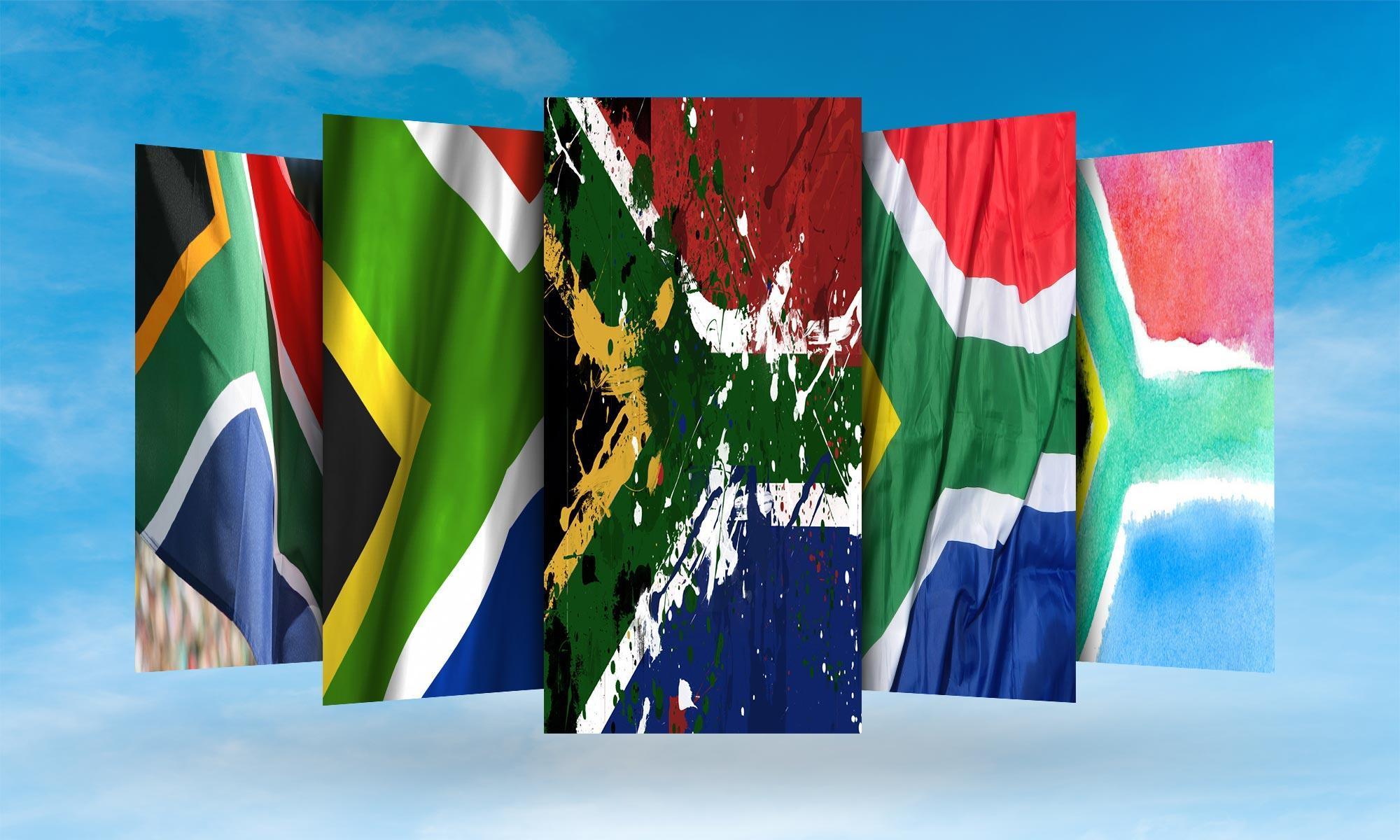 South Africa Flag Wallpapers - Top Free South Africa Flag Backgrounds ...