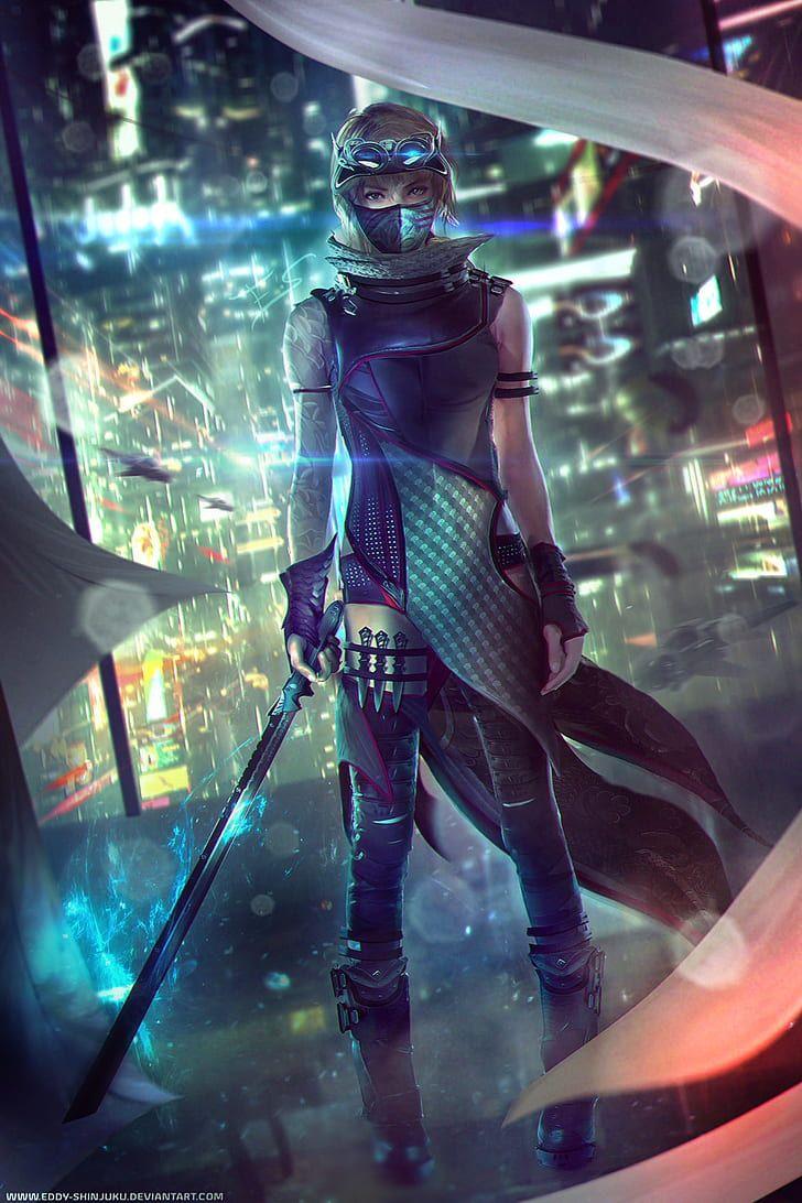 Ninja Cyberpunk Wallpapers - Top Free Ninja Cyberpunk Backgrounds ...