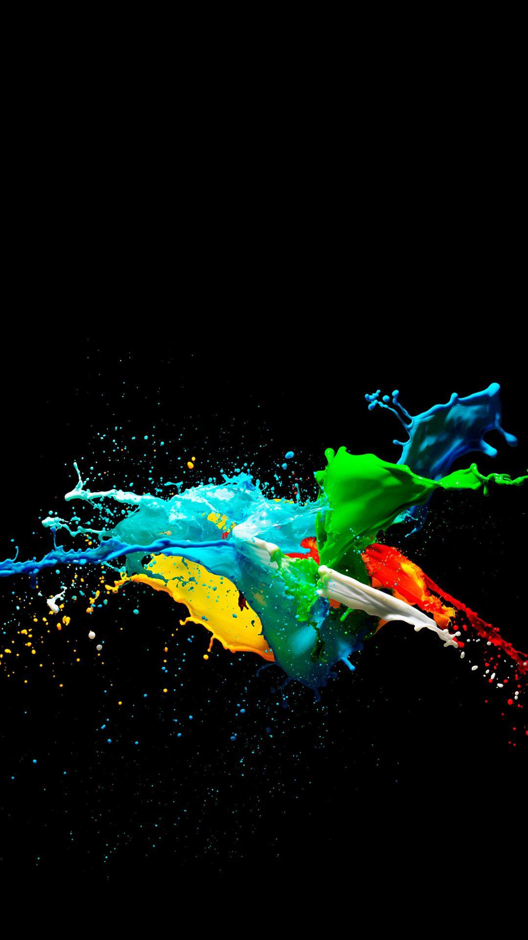 Color Explosion iPhone Wallpapers - Top Free Color Explosion iPhone ...
