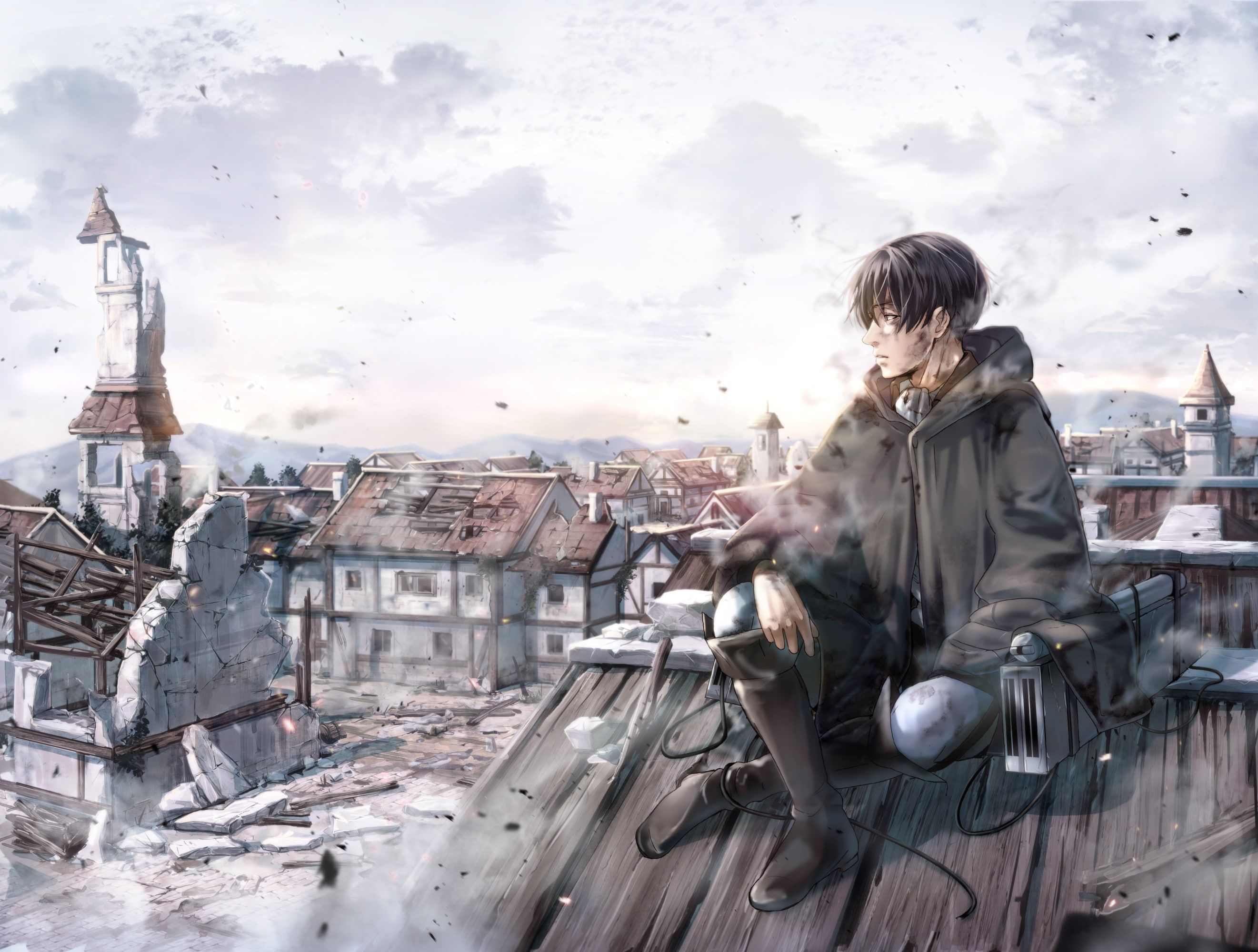 Attack On Titan Sad Wallpapers - Top Free Attack On Titan Sad ...