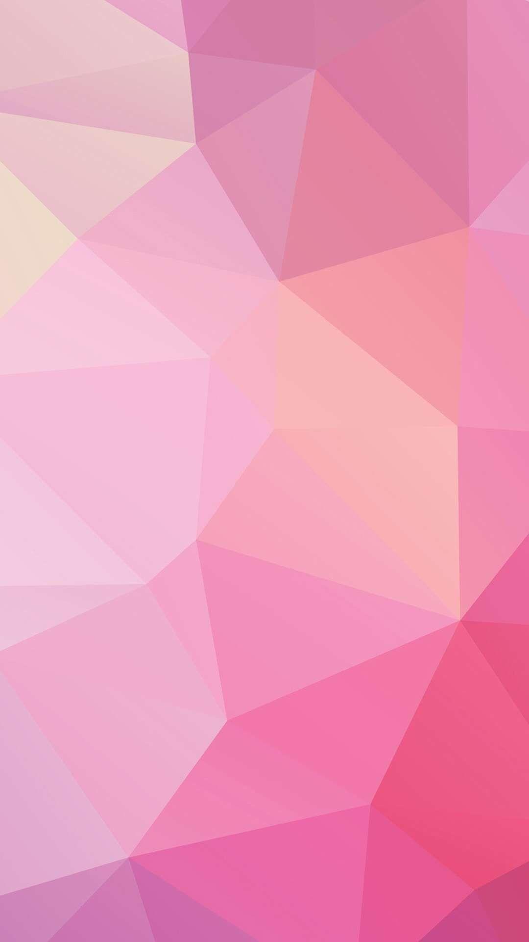 Pink Geometric Phone Wallpapers - Top Free Pink Geometric Phone ...