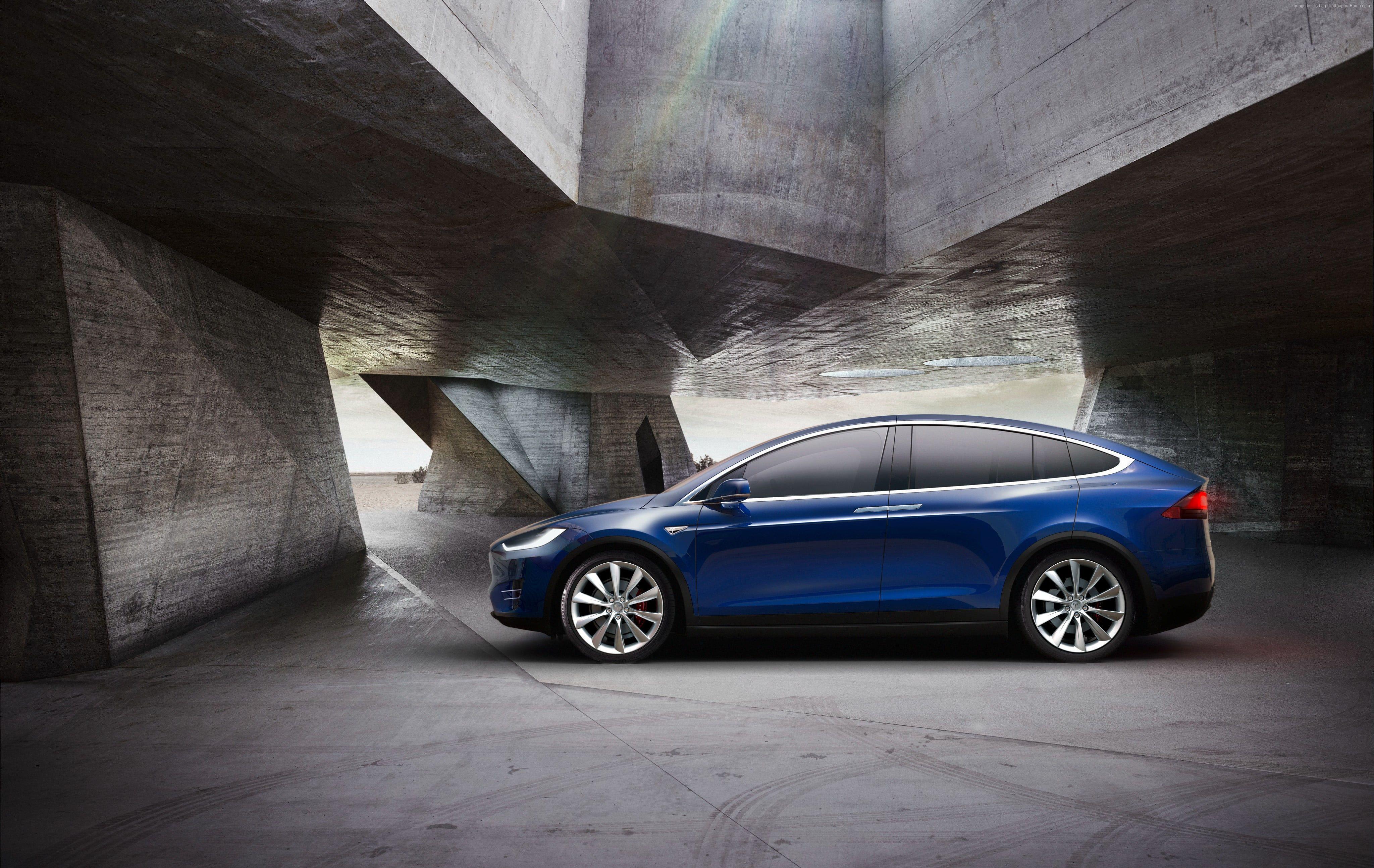Blue Tesla Model X Wallpapers - Top Free Blue Tesla Model X Backgrounds ...