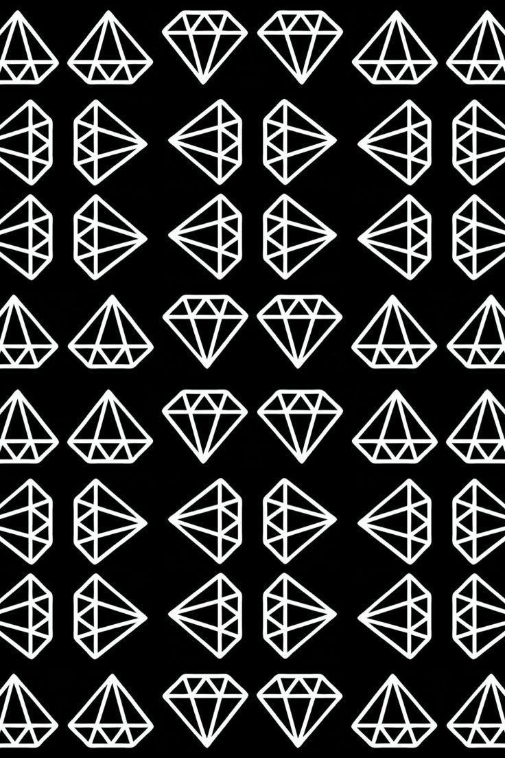 Diamond Black Wallpapers - Top Free Diamond Black Backgrounds ...