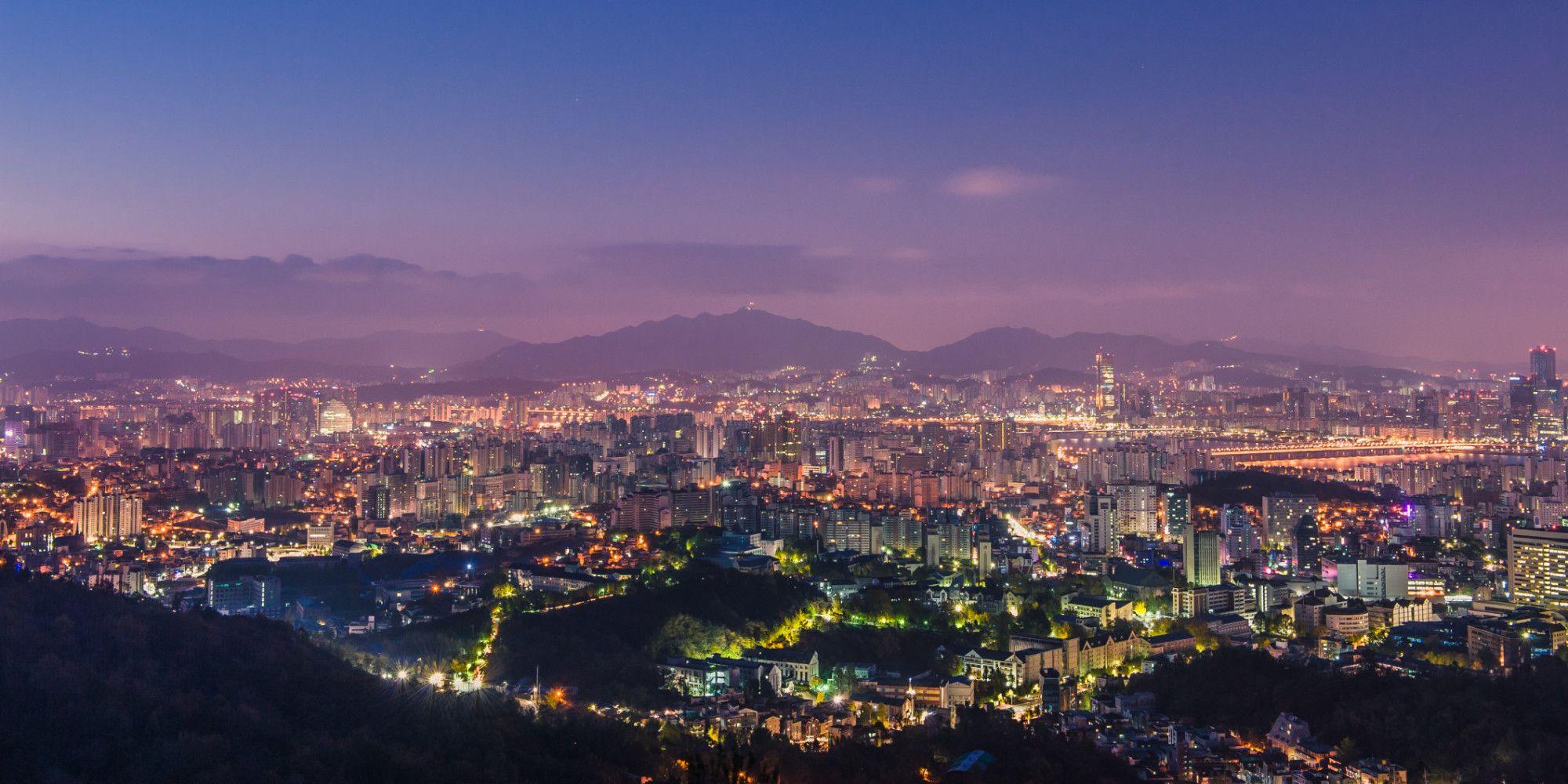 Seoul at Night Wallpapers - Top Free Seoul at Night Backgrounds ...
