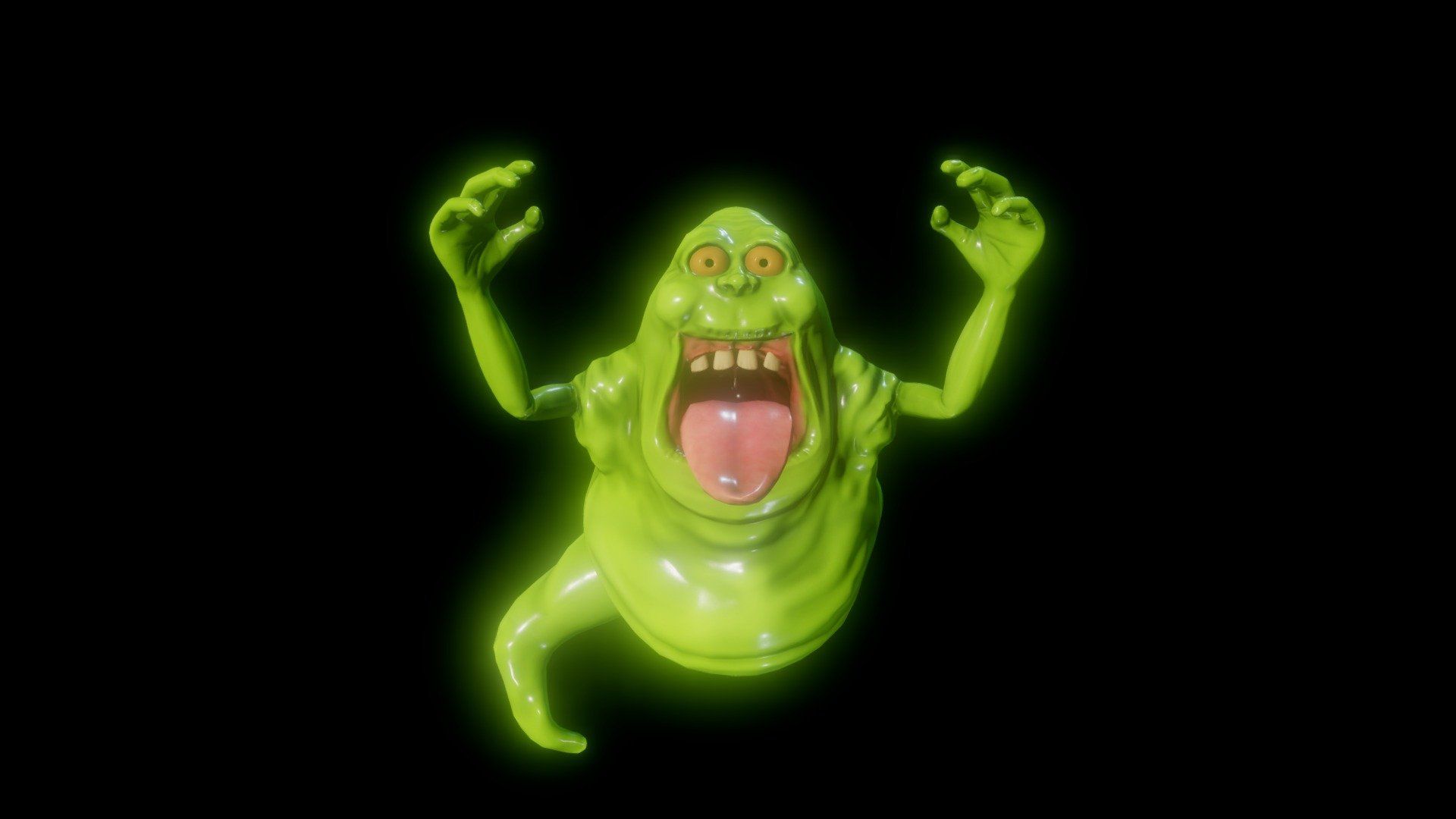 Slimer Wallpapers - Top Free Slimer Backgrounds - WallpaperAccess