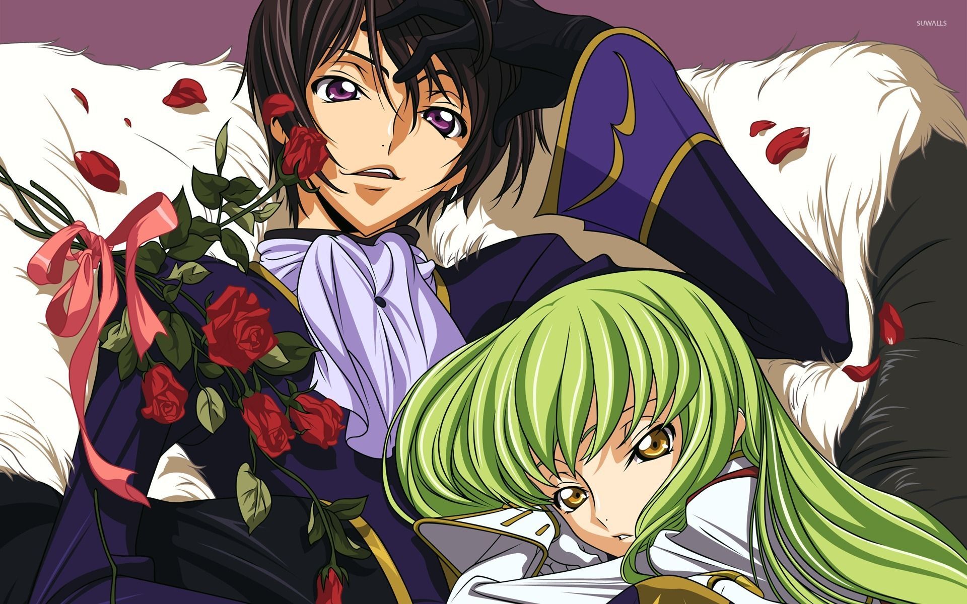 Lelouch and CC Wallpapers - Top Free Lelouch and CC Backgrounds ...
