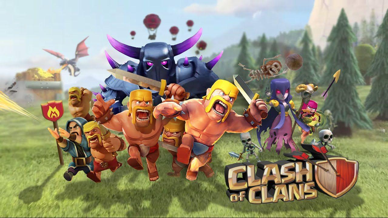 Clash of Clans Logo Wallpapers - Top Free Clash of Clans Logo ...