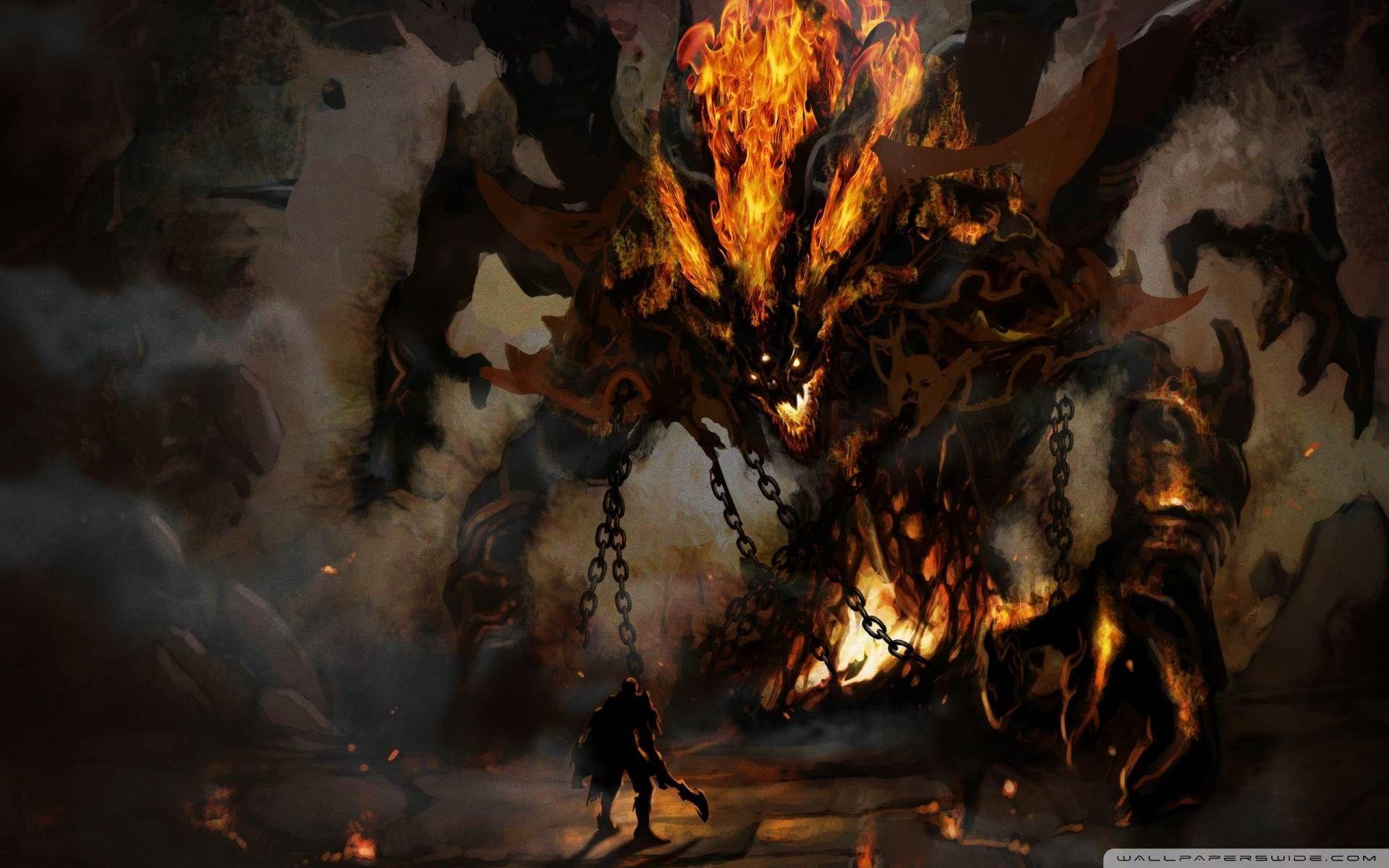 Evil Demon Wallpapers - Top Free Evil Demon Backgrounds - WallpaperAccess