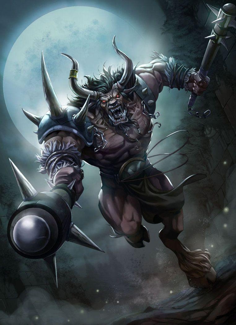 Minotaur Wallpapers - Top Free Minotaur Backgrounds - WallpaperAccess