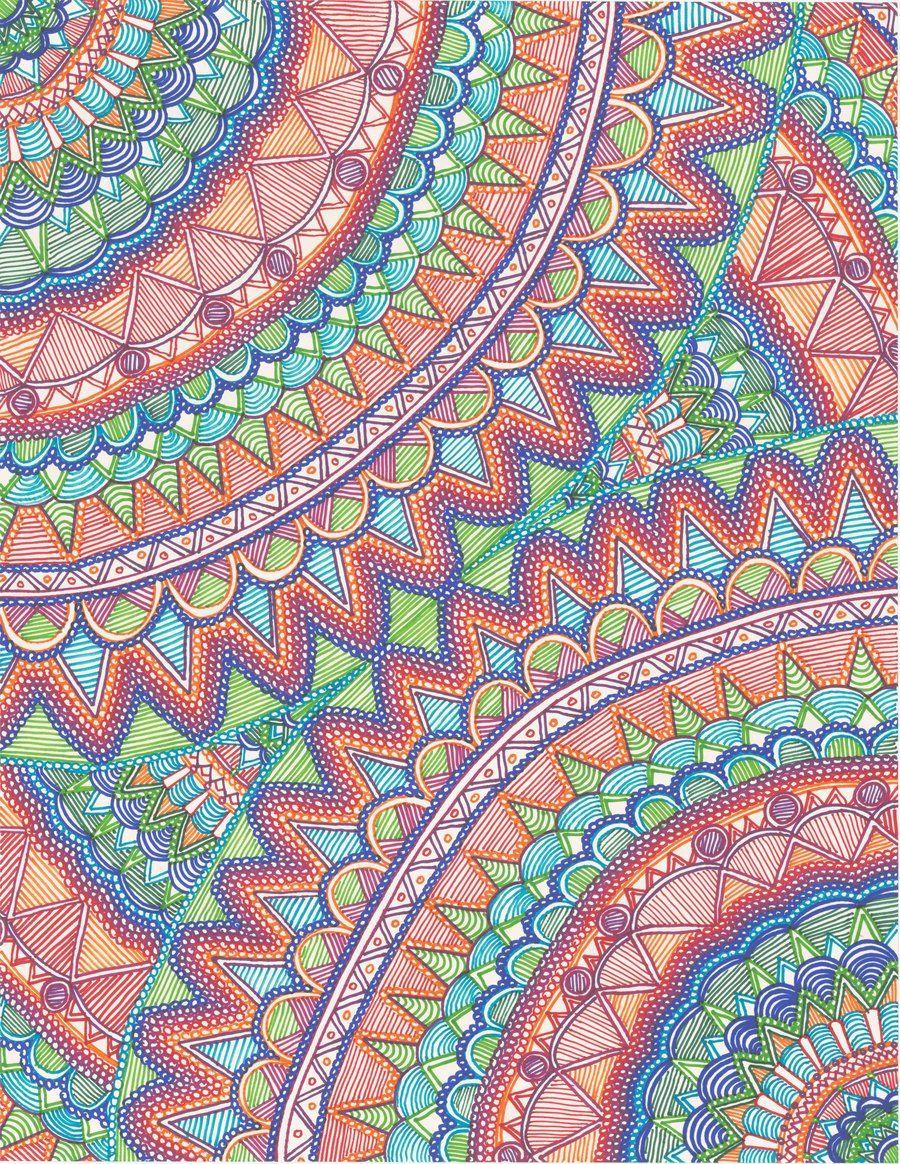 Colorful Zentangle Wallpapers - Top Free Colorful Zentangle Backgrounds ...