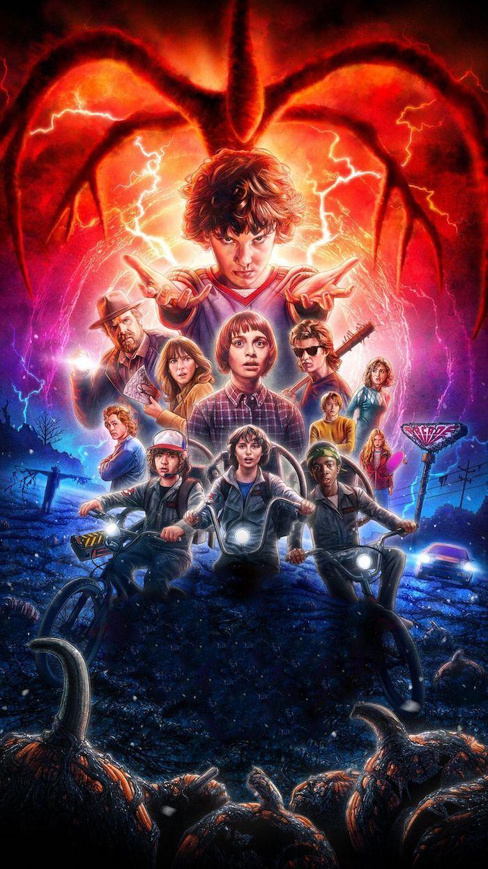 Stranger Things Cartoon Wallpapers - Top Free Stranger Things Cartoon ...