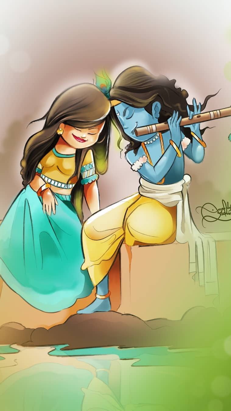 Radha Krishna Animated Wallpapers - Top Free Radha Krishna Animated ...