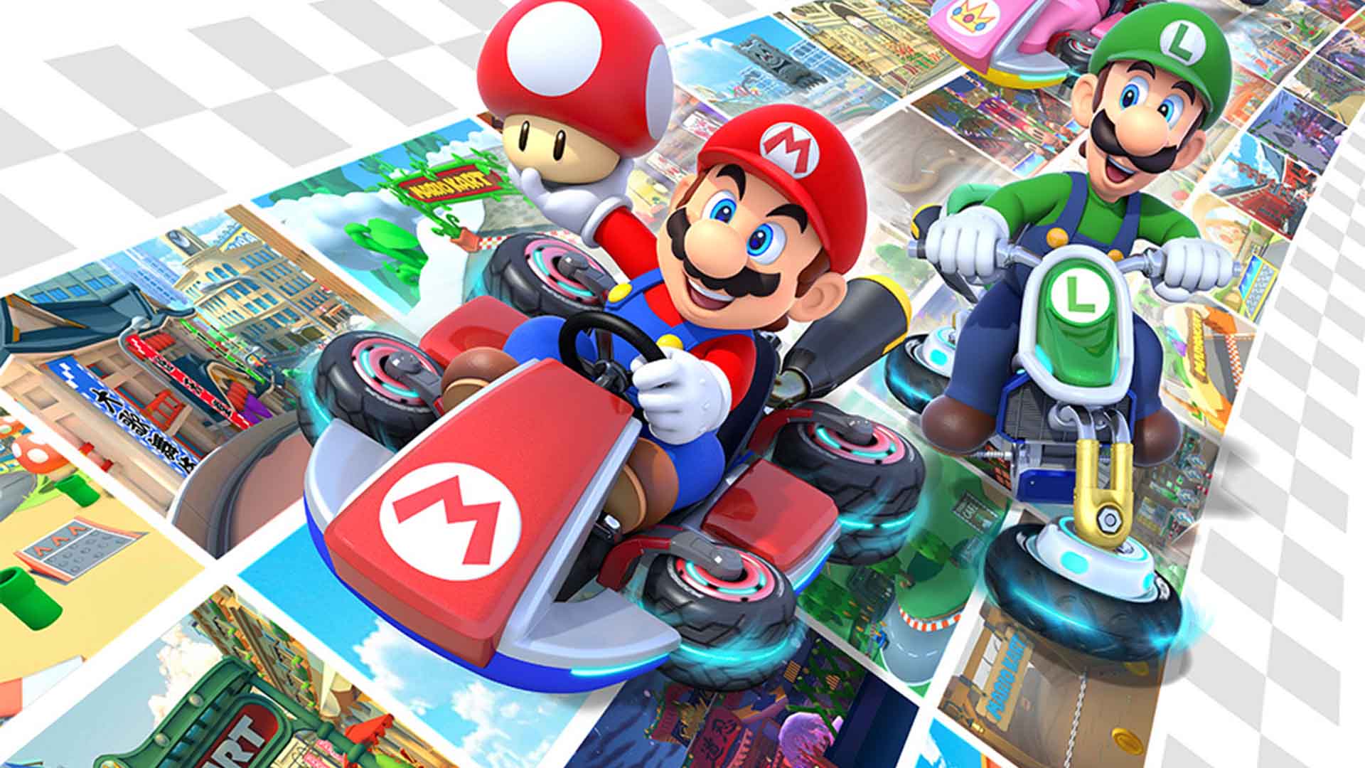Mario Kart Logo Wallpapers - Top Free Mario Kart Logo Backgrounds ...