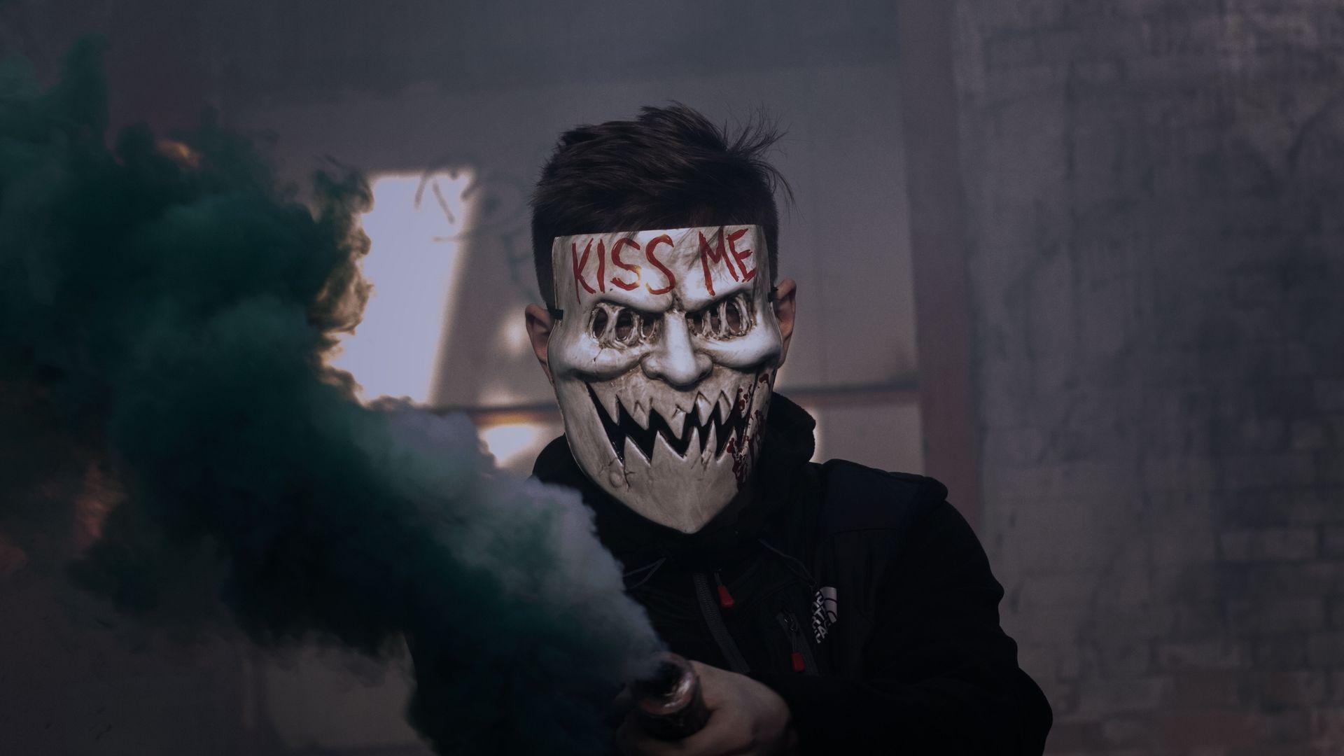 Horror Mask Wallpapers - Top Free Horror Mask Backgrounds - WallpaperAccess