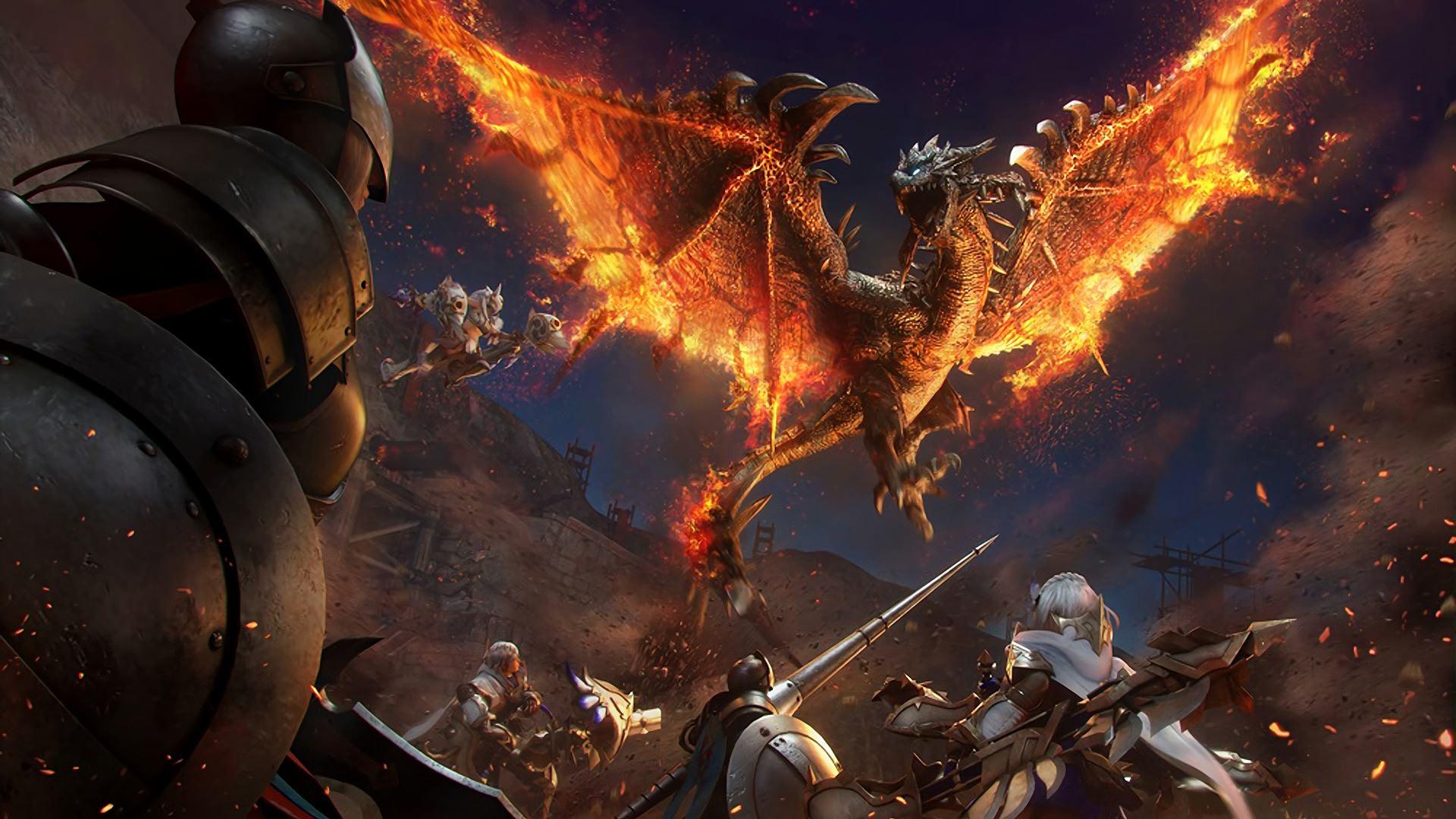 Dragon Battle Wallpapers - Top Free Dragon Battle Backgrounds ...