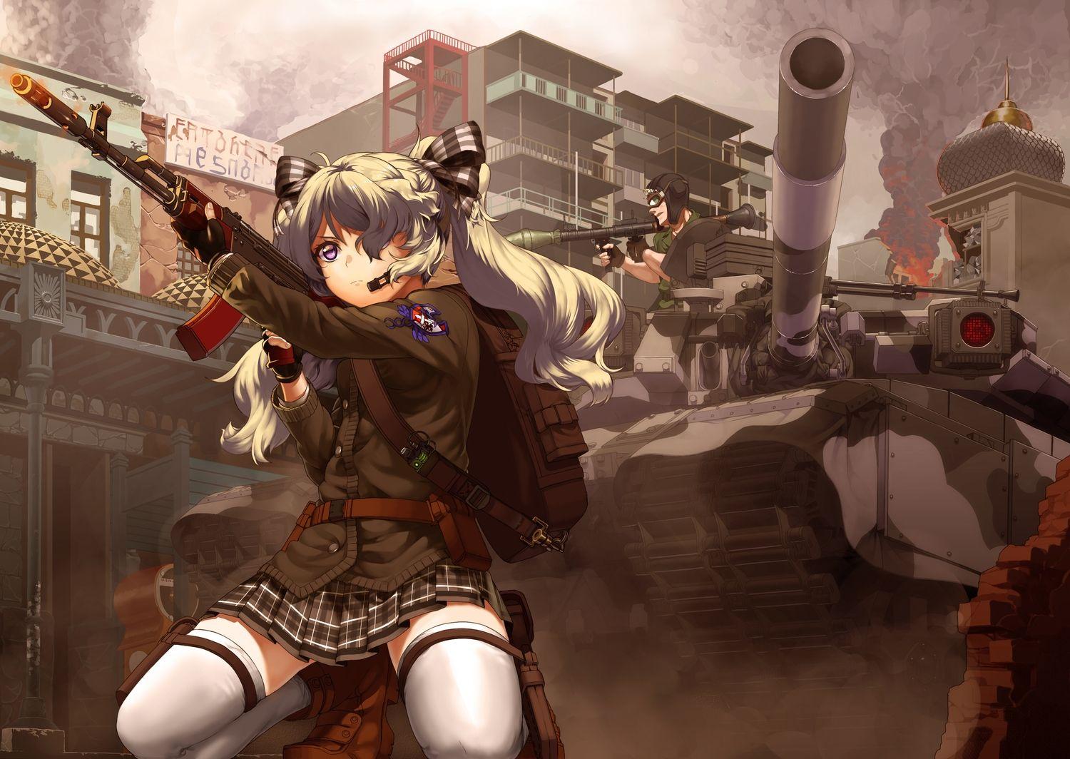 Military Anime Wallpapers - Top Free Military Anime Backgrounds ...