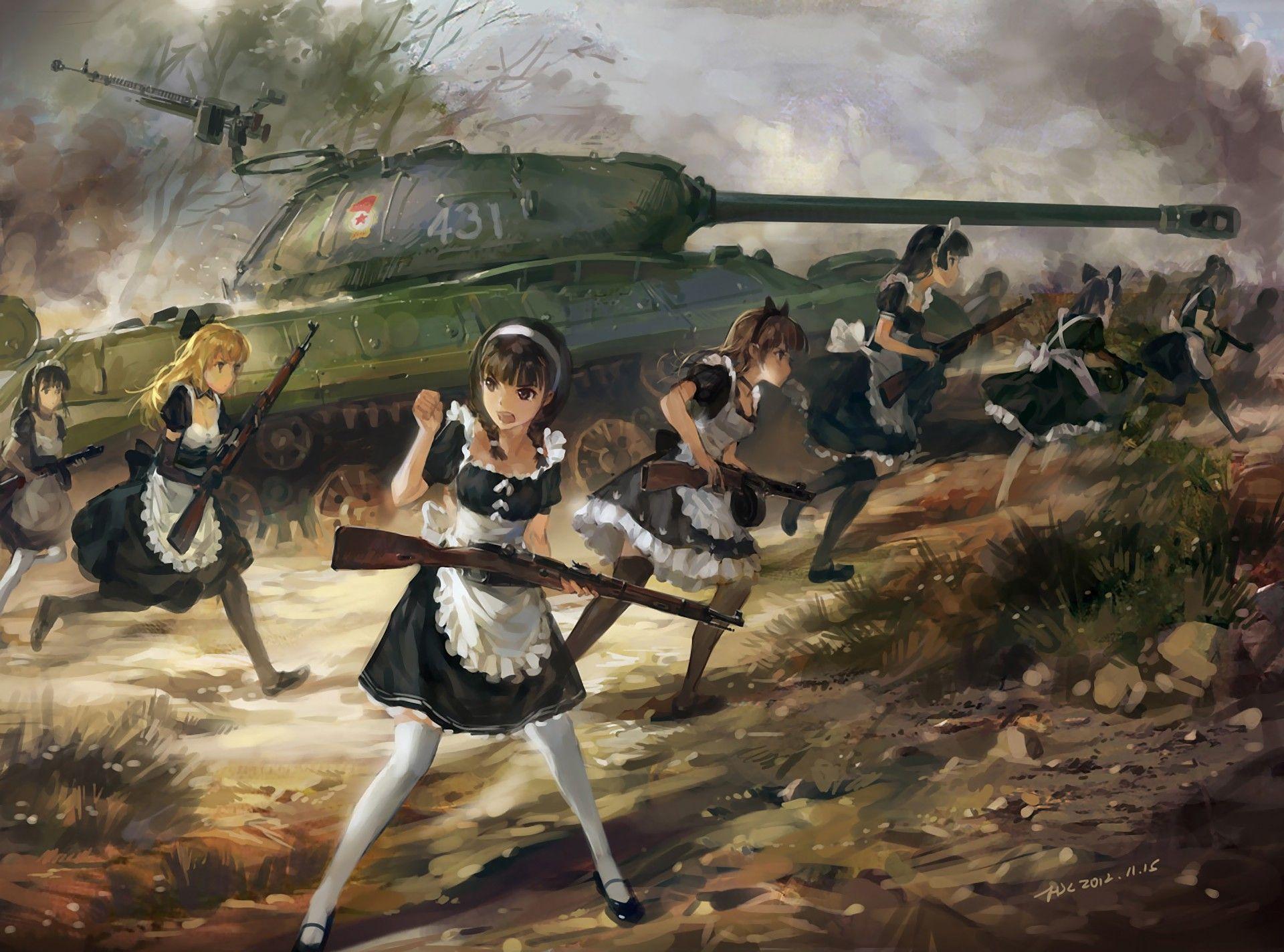 Military Anime Wallpapers - Top Free Military Anime Backgrounds ...
