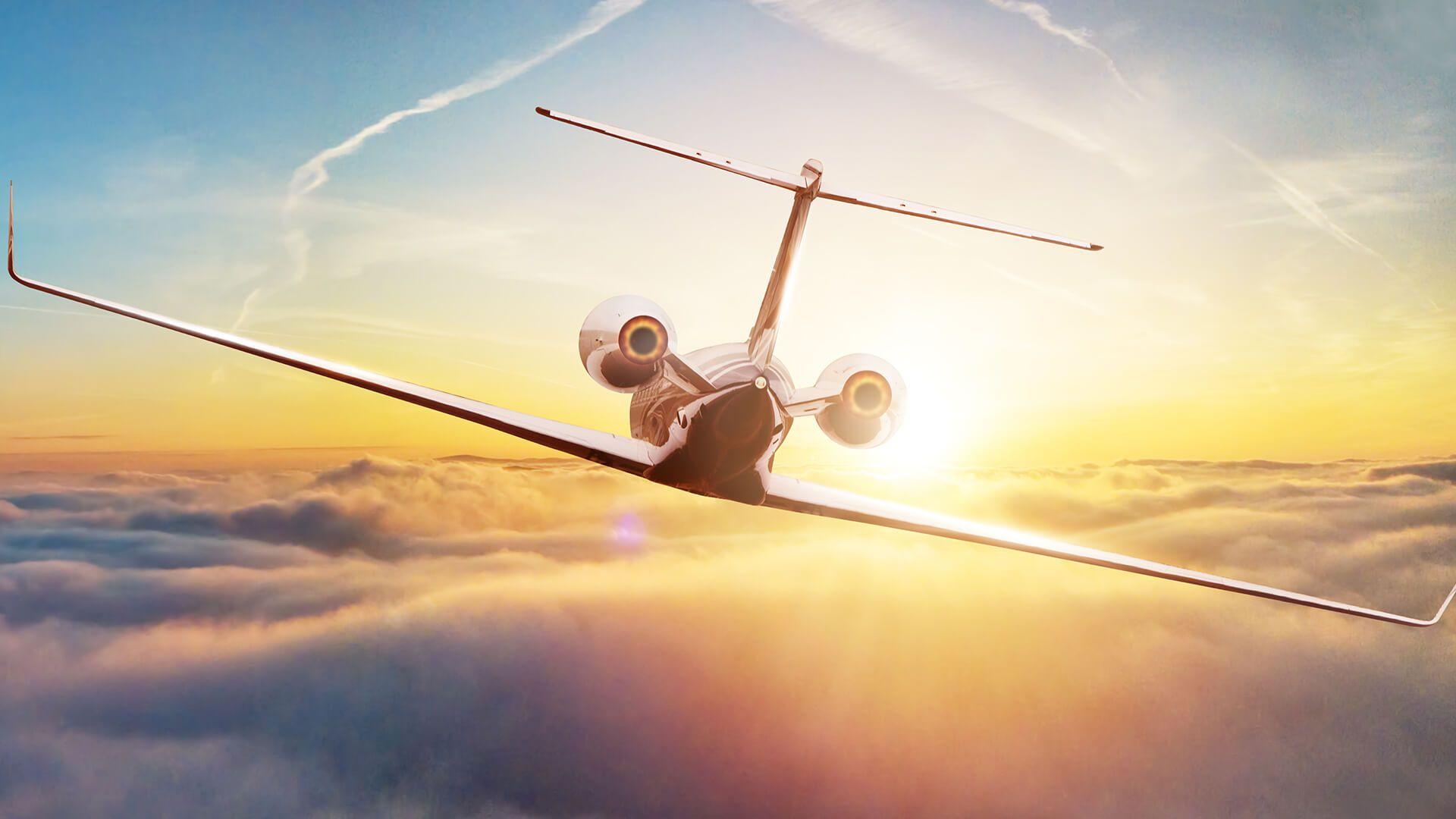 Private Jet Wallpapers - Top Free Private Jet Backgrounds - WallpaperAccess