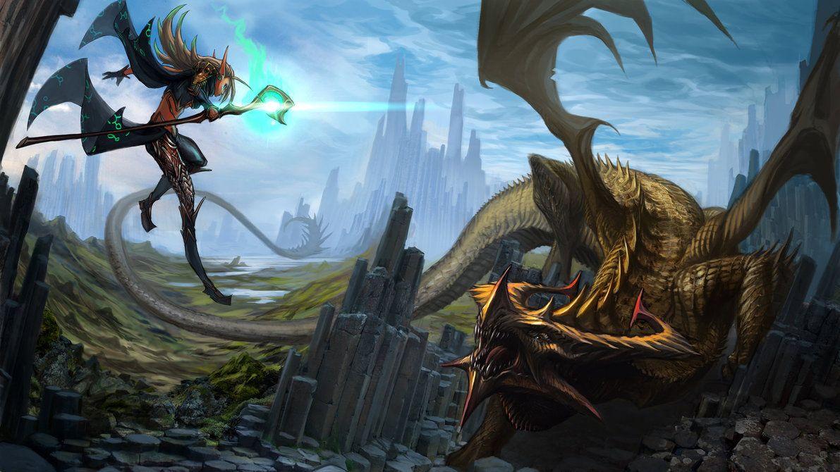 Dragon Battle Wallpapers - Top Free Dragon Battle Backgrounds ...