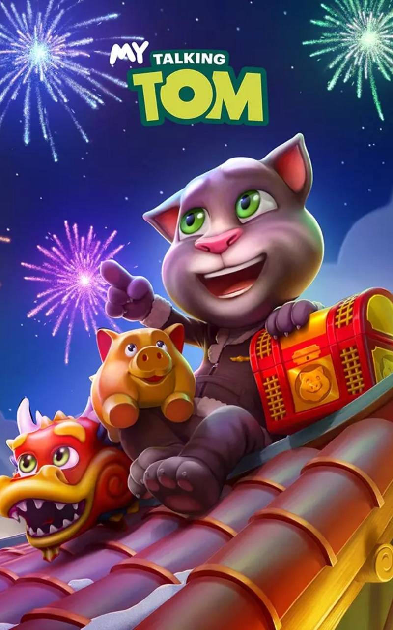 Talking Tom Wallpapers - Top Free Talking Tom Backgrounds - WallpaperAccess