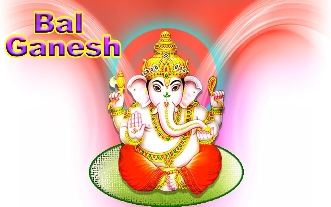 Bal Ganesh Wallpapers - Top Free Bal Ganesh Backgrounds - WallpaperAccess