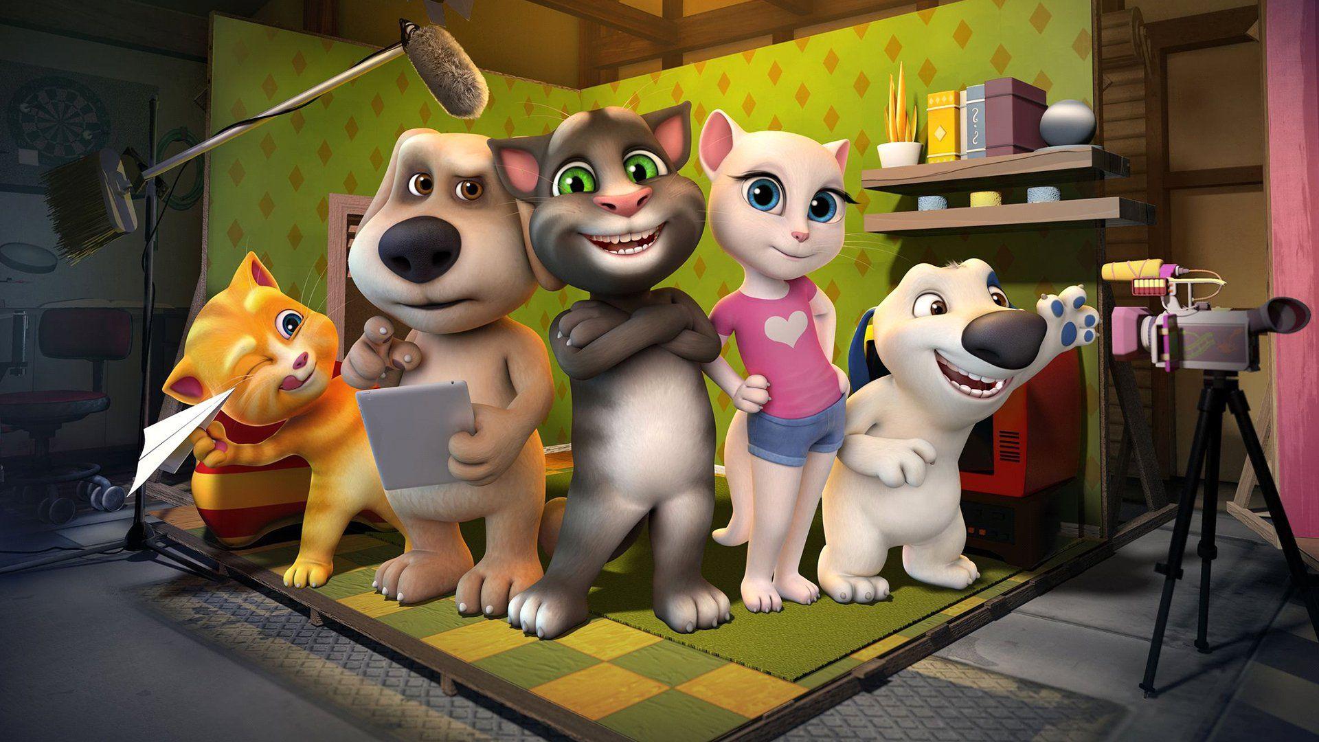 Talking Tom Wallpapers - Top Free Talking Tom Backgrounds - WallpaperAccess