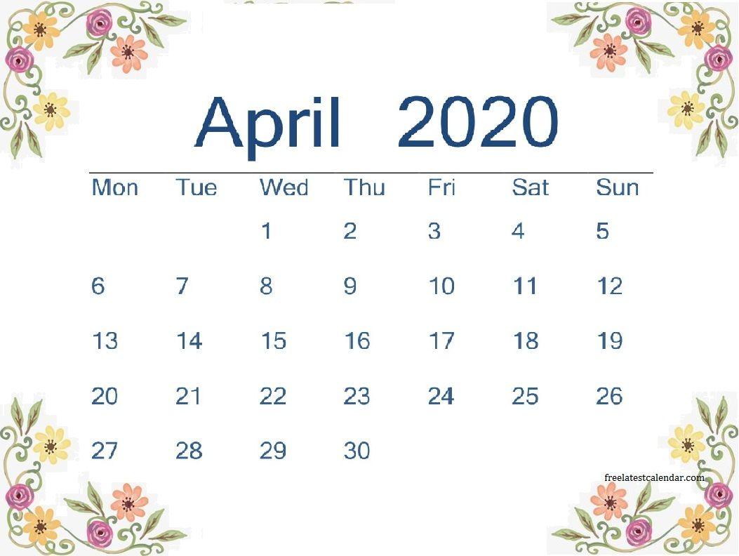 April 2020 Calendar Wallpapers - Top Free April 2020 Calendar ...