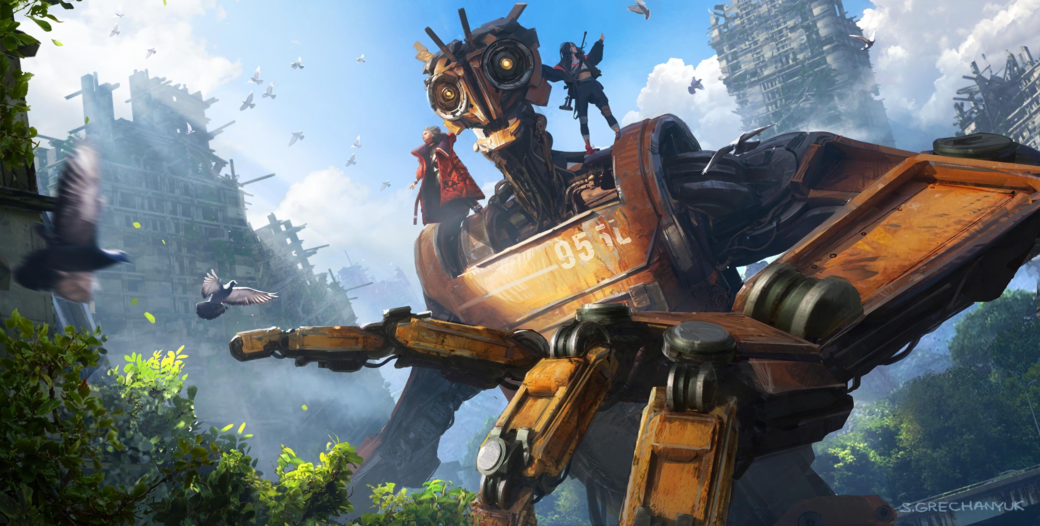 Cute Robot Desktop Wallpapers - Top Free Cute Robot Desktop Backgrounds ...