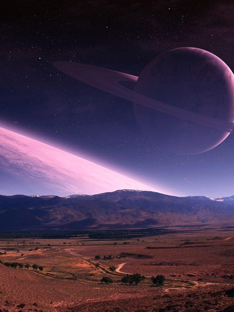 Purple Planet Wallpapers - Top Free Purple Planet Backgrounds ...