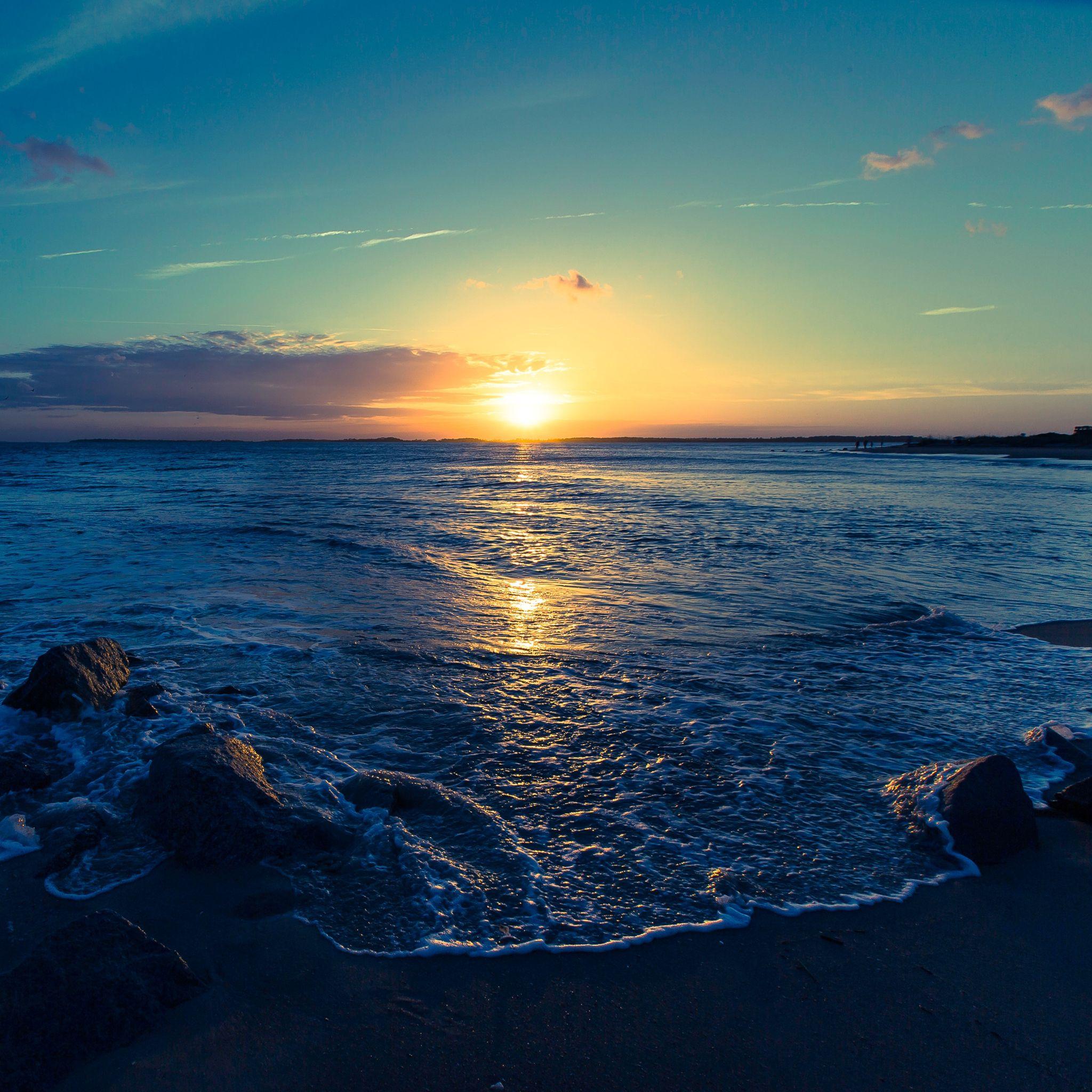 Ocean Sunset IPad Wallpapers - Top Free Ocean Sunset IPad Backgrounds ...