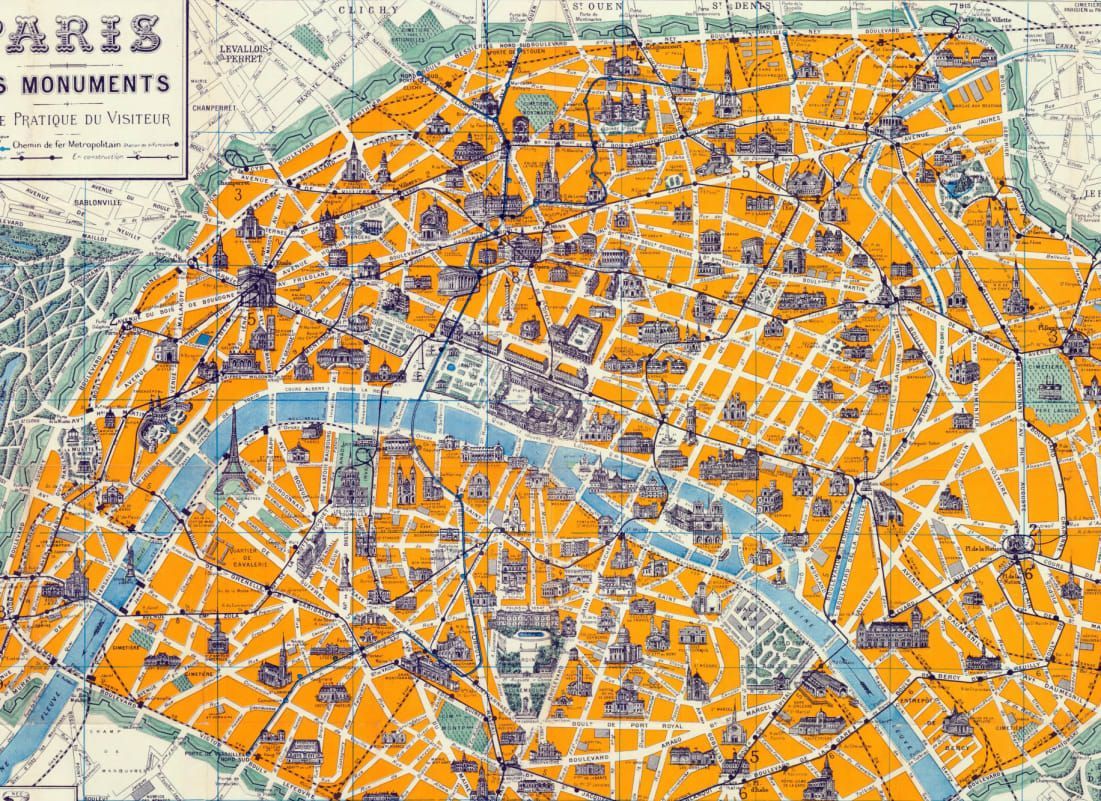Paris Map Wallpapers - Top Free Paris Map Backgrounds - WallpaperAccess