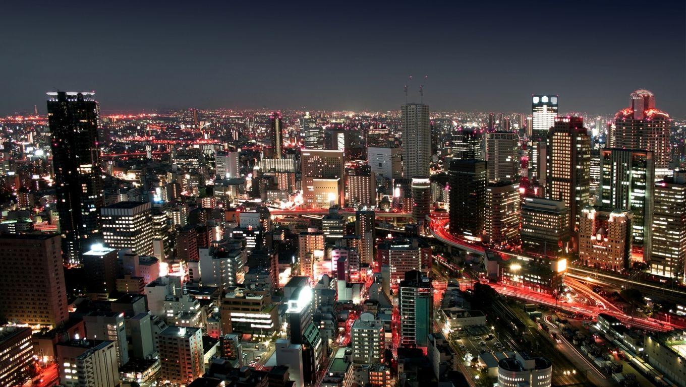 City Lights Laptop Wallpapers - Top Free City Lights Laptop Backgrounds ...