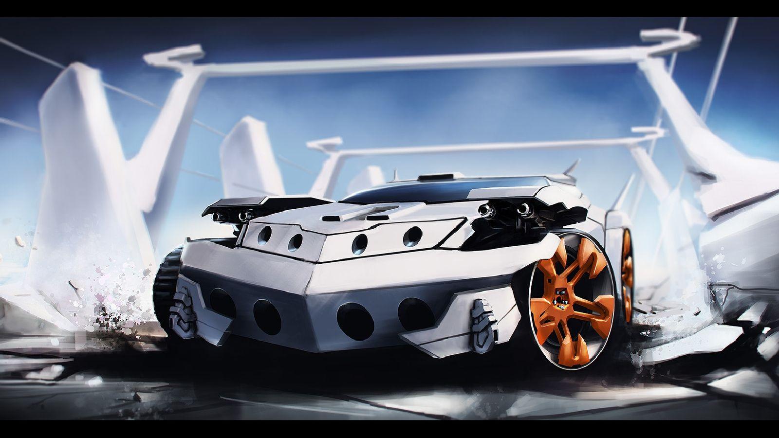 Sci Fi Car Wallpapers - Top Free Sci Fi Car Backgrounds - WallpaperAccess