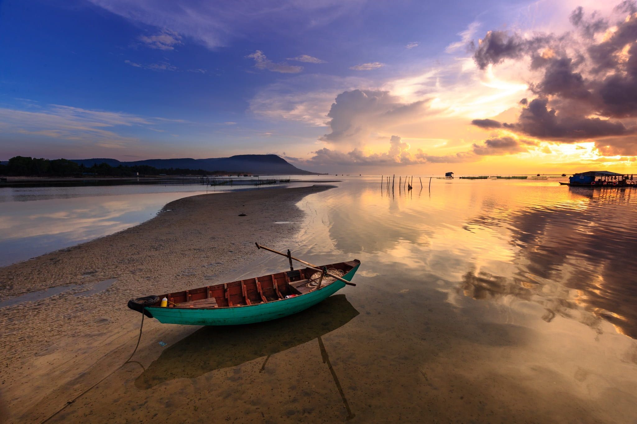 Boat Sunset Wallpapers - Top Free Boat Sunset Backgrounds - WallpaperAccess