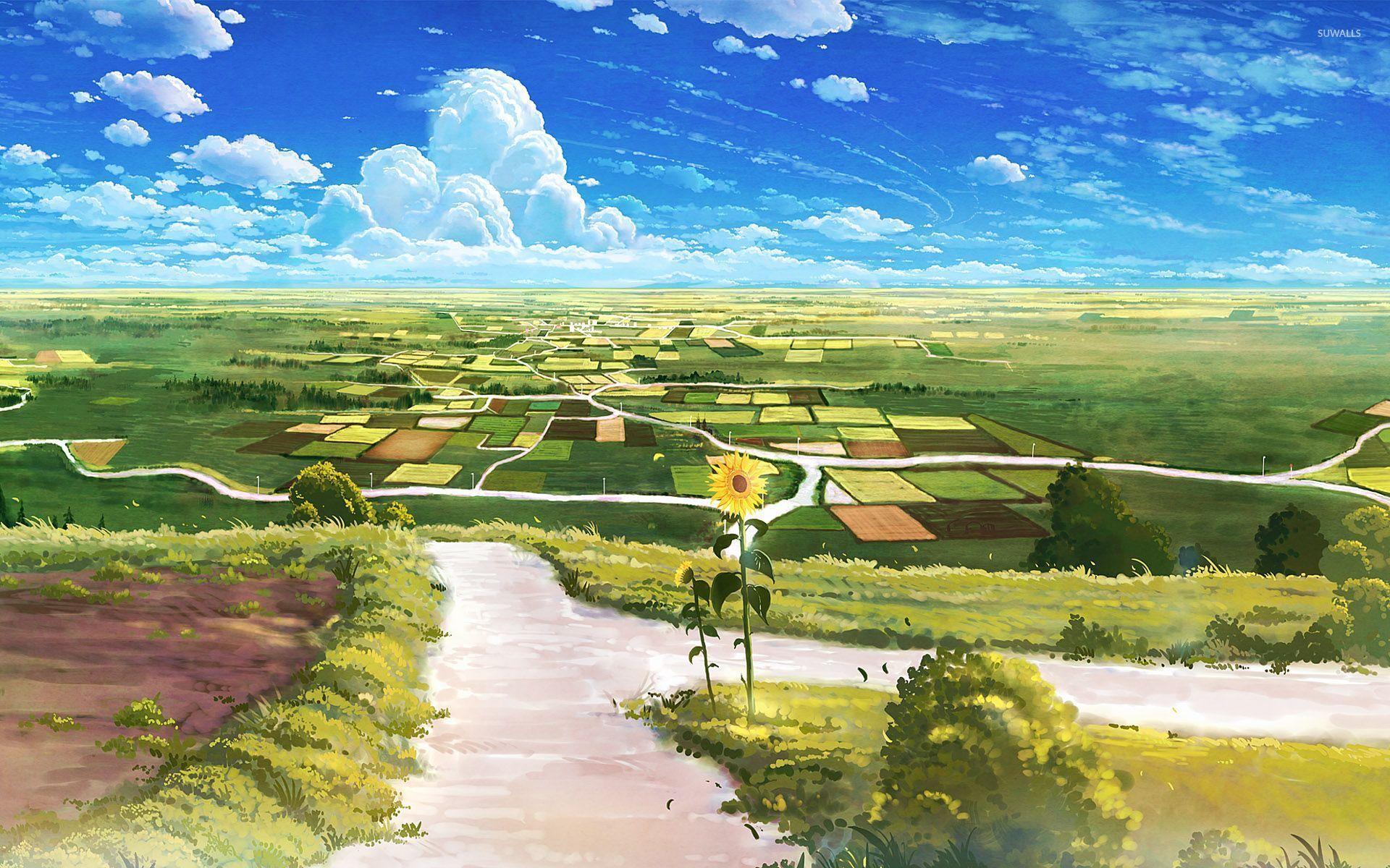 Anime Countryside Wallpapers - Top Free Anime Countryside Backgrounds ...