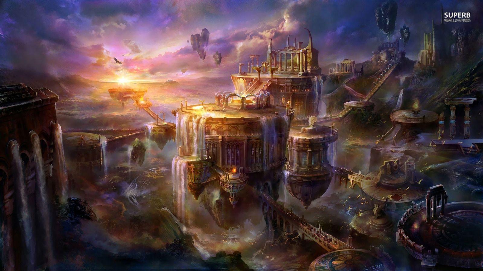 Floating Island Wallpapers - Top Free Floating Island Backgrounds ...