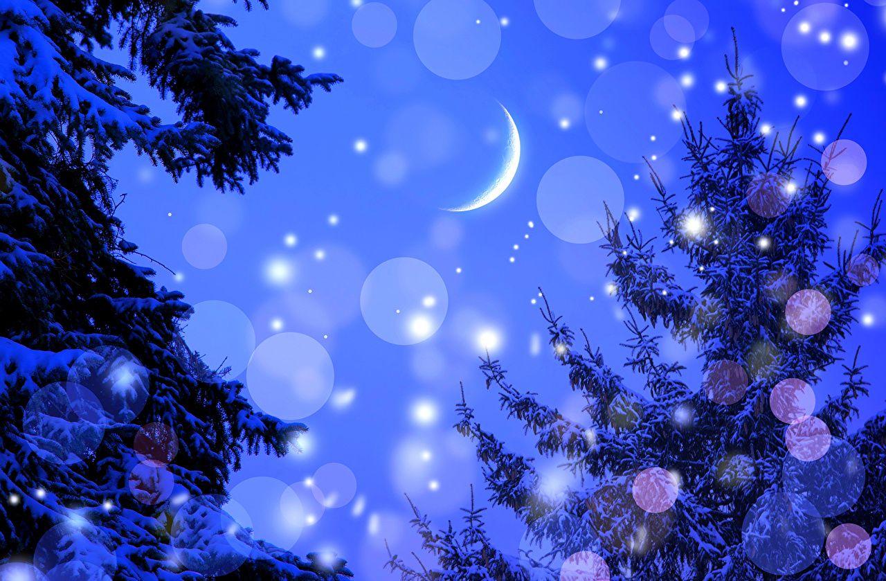 Winter Moon Wallpapers - Top Free Winter Moon Backgrounds - WallpaperAccess