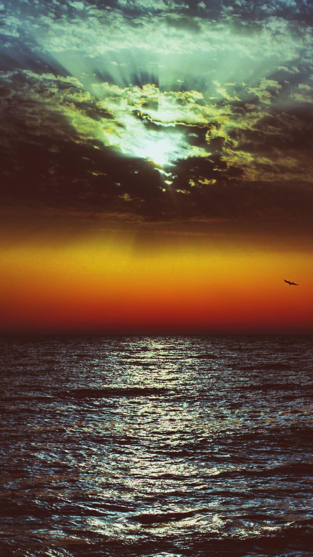 Beach Sunset Phone Wallpapers - Top Free Beach Sunset Phone Backgrounds ...