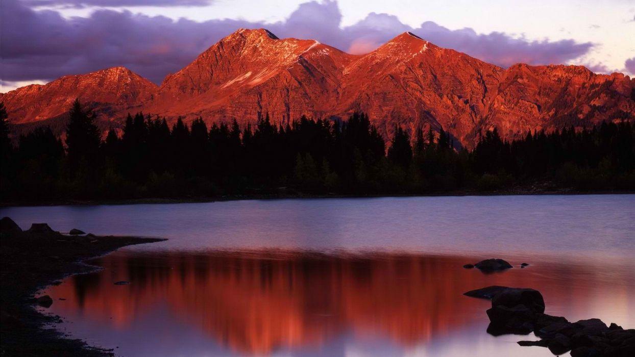 Colorado Mountain Sunset Wallpapers - Top Free Colorado Mountain Sunset ...