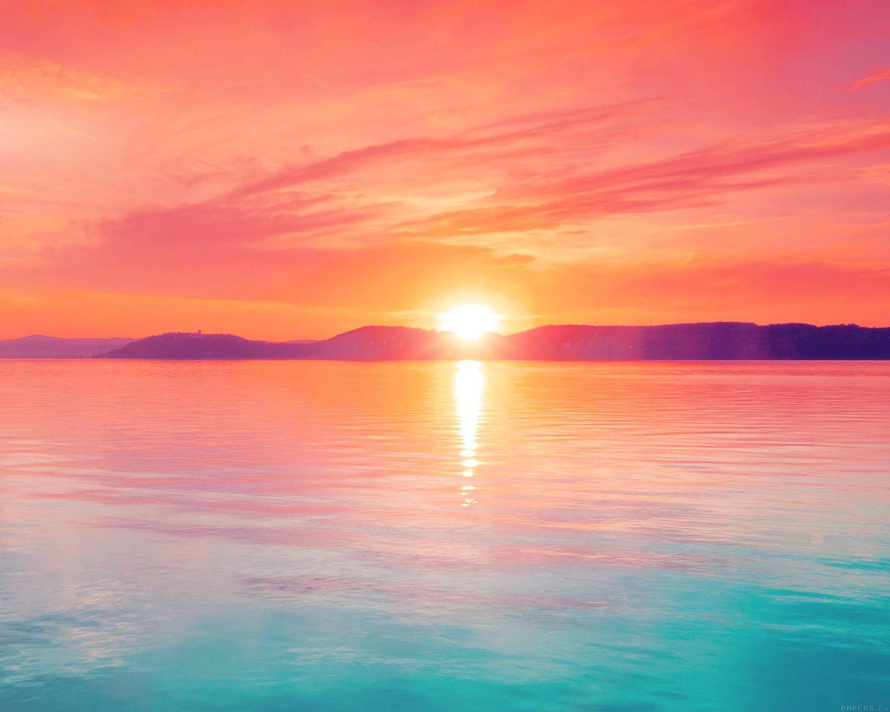 Summer Lake Sunset Wallpapers - Top Free Summer Lake Sunset Backgrounds ...