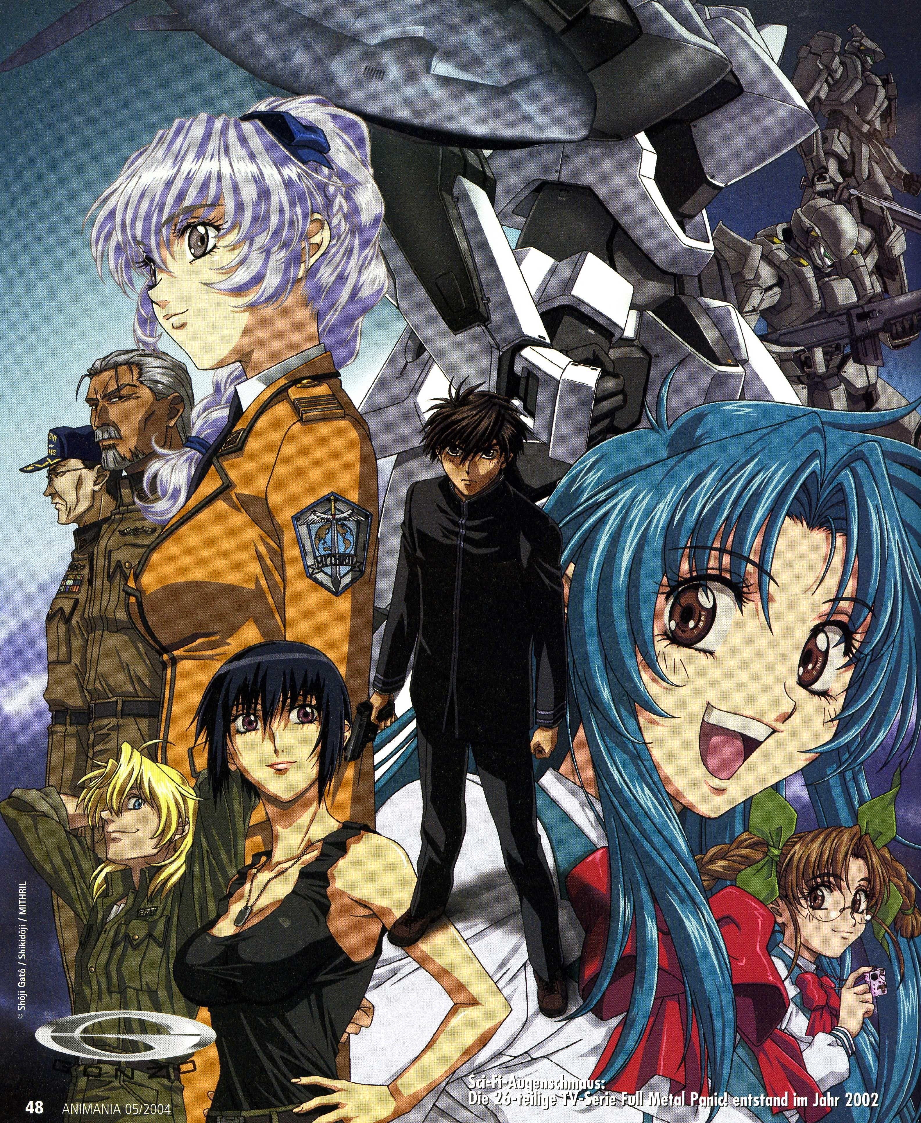 Full Metal Panic! Wallpapers - Top Free Full Metal Panic! Backgrounds ...