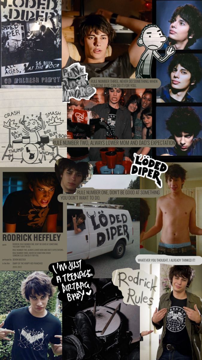 Rodrick Heffley Wallpapers - Top Free Rodrick Heffley Backgrounds ...