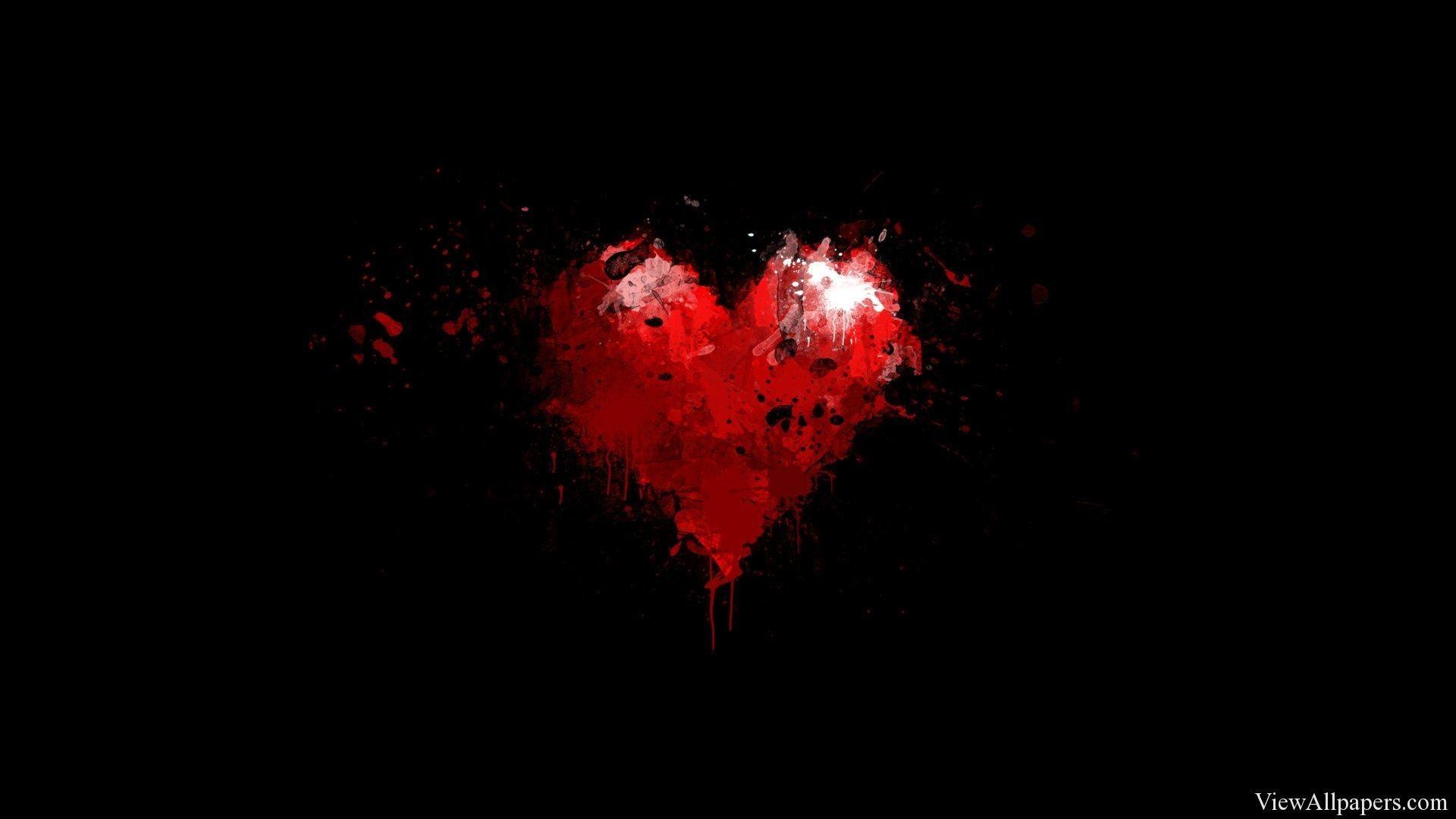 Abstract Dark Heart Wallpapers - Top Free Abstract Dark Heart ...