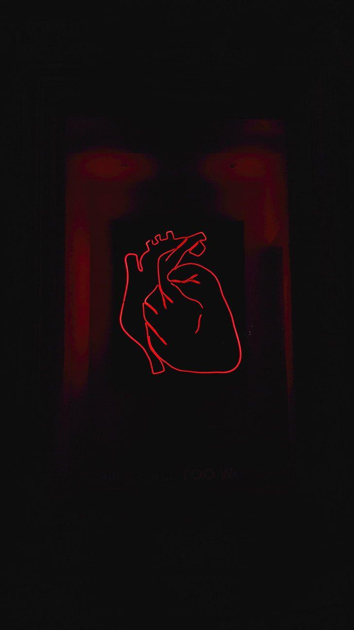 Abstract Dark Heart Wallpapers - Top Free Abstract Dark Heart ...