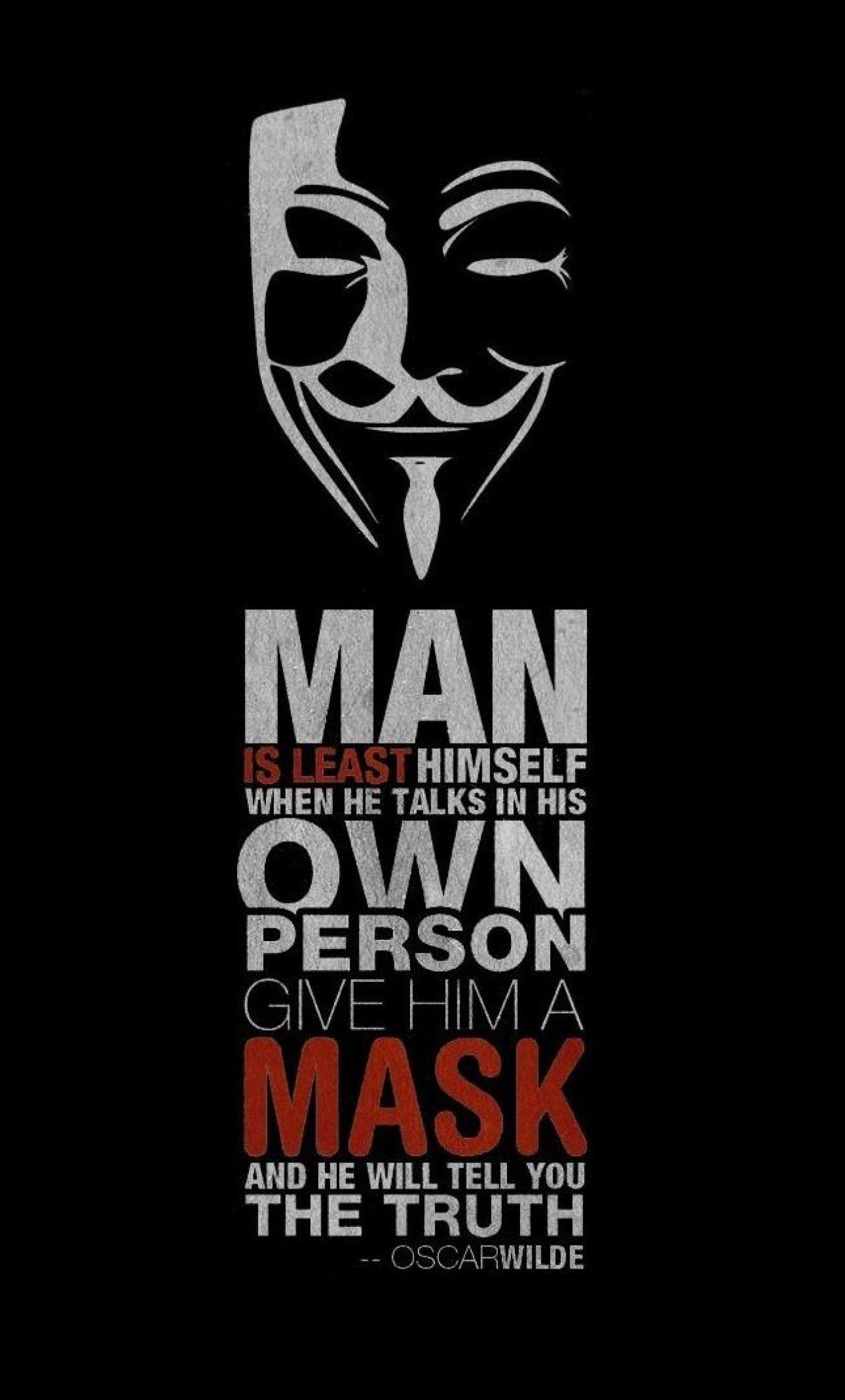 Hacker Mask iPhone Wallpapers - Top Free Hacker Mask iPhone Backgrounds ...