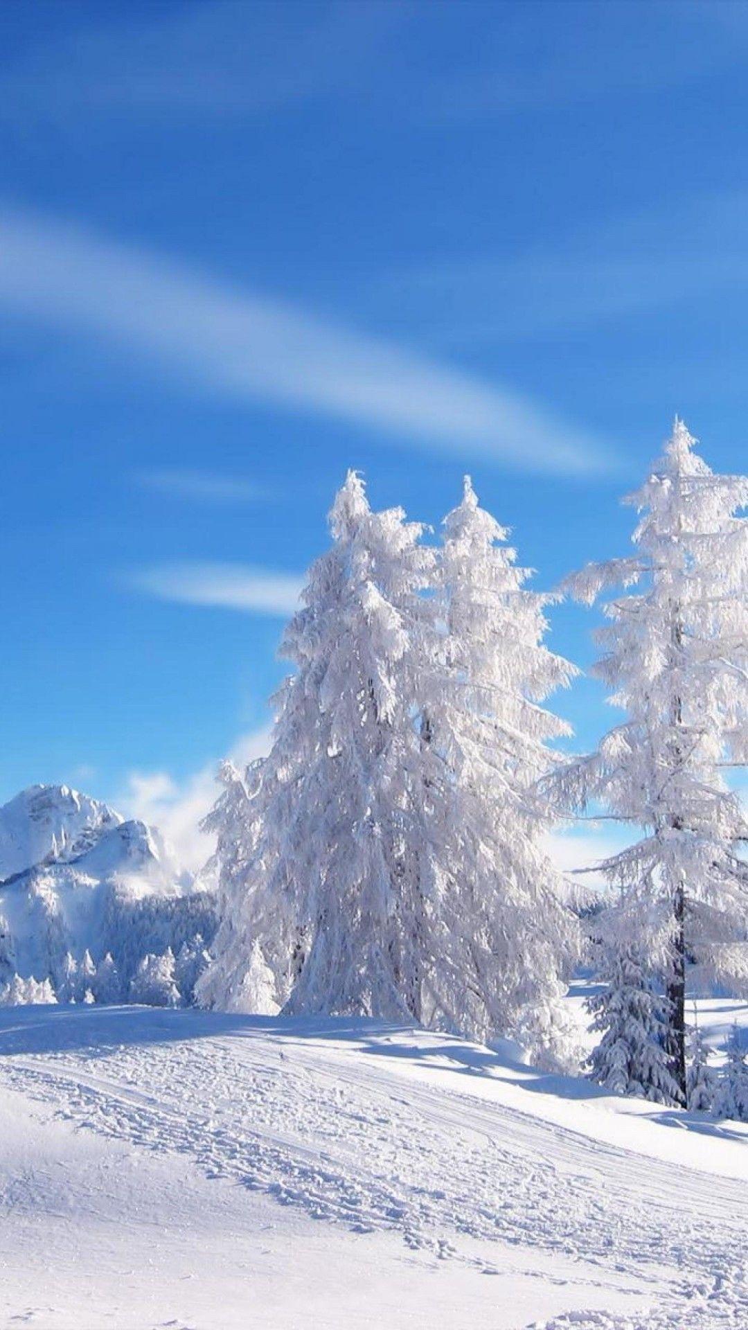 Snow Landscape Wallpapers - Top Free Snow Landscape Backgrounds ...