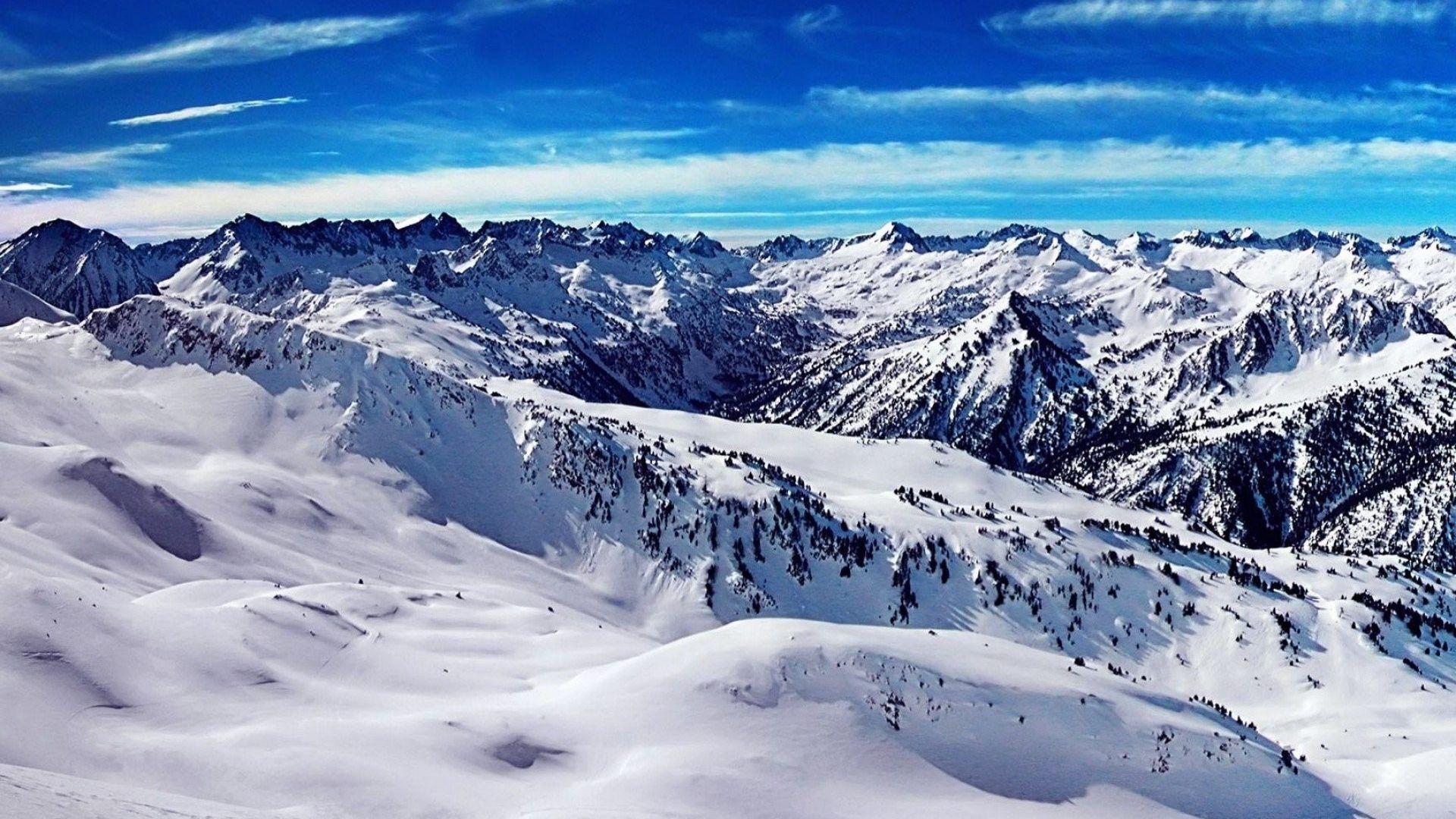 Snow Landscape Wallpapers - Top Free Snow Landscape Backgrounds ...