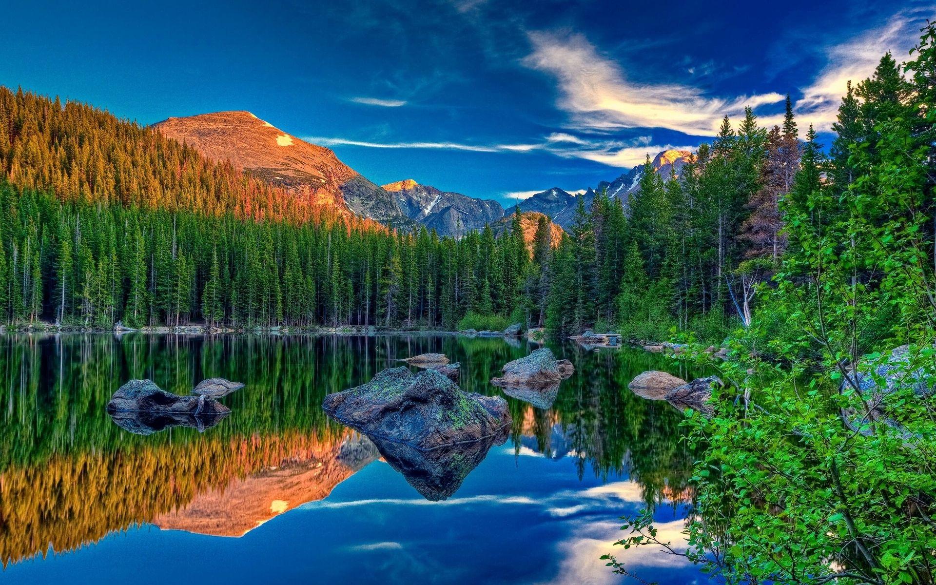 Forest Lake Wallpapers - Top Free Forest Lake Backgrounds - WallpaperAccess