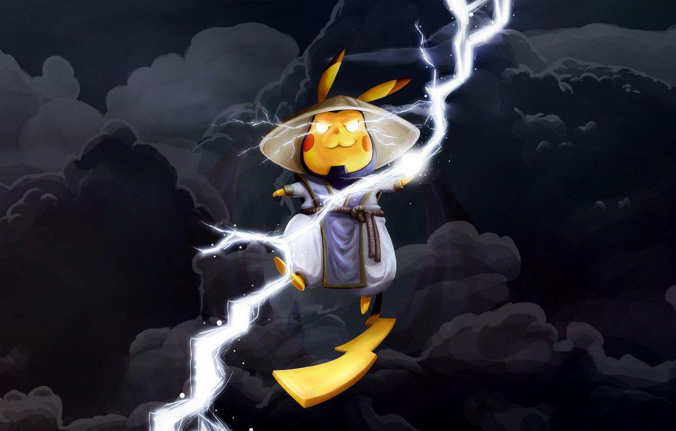 Pikachu Thunderbolt Wallpapers - Top Free Pikachu Thunderbolt ...